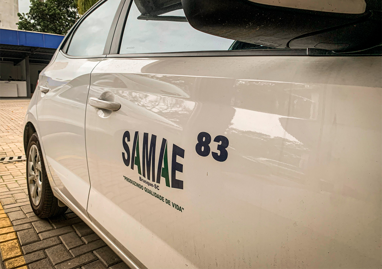 Veículos do Samae começam a receber rastreadores | SAMAE