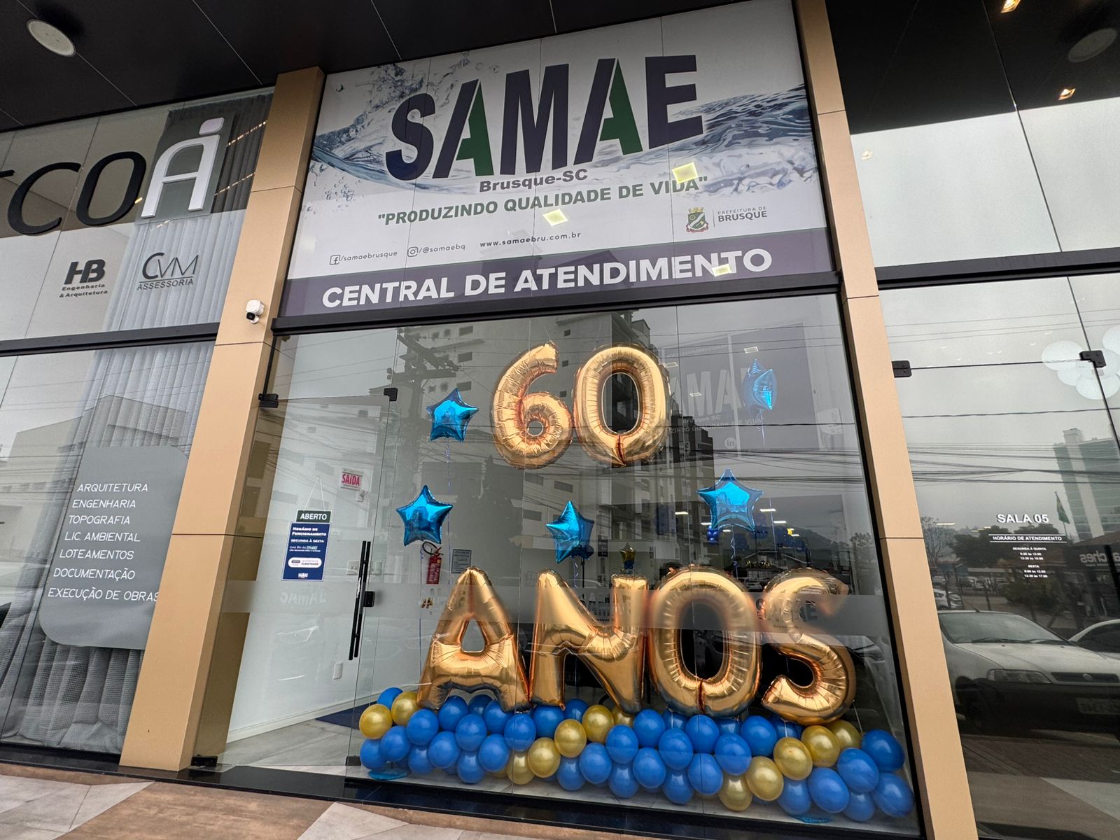 Samae comemora 60 anos de história e compromisso com Brusque | SAMAE